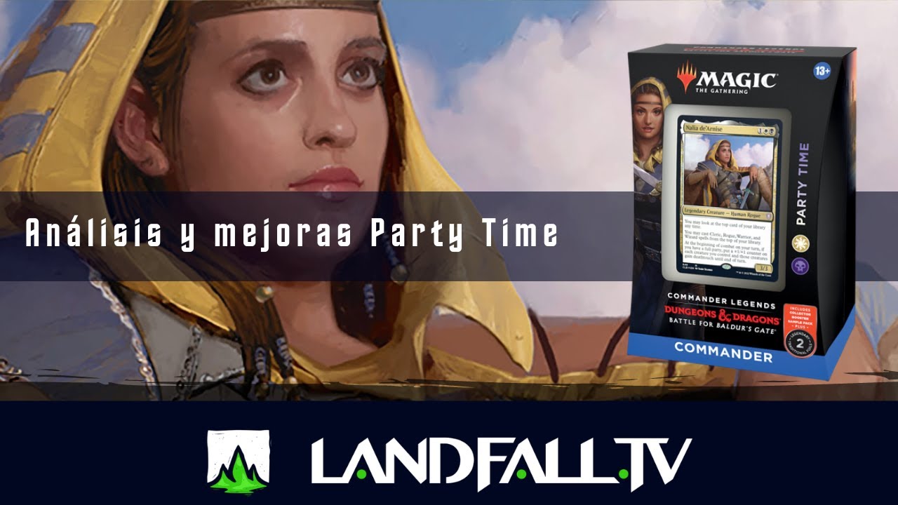 Análisis Y Mejoras Party Time Commander Battle For Baldurs Gate 8467